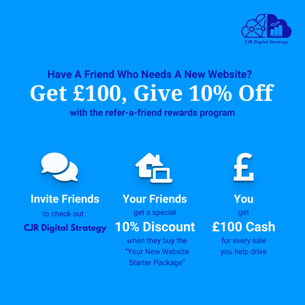 Refer A Friend Rewards Program | CJR Digital Strategy